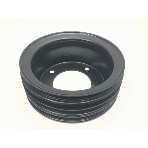 HOLDEN HQ HJ HX HZ WB V8 USED TRIPLE ROW CRANK PULLEY 253 308 4.2 5.0 LTR